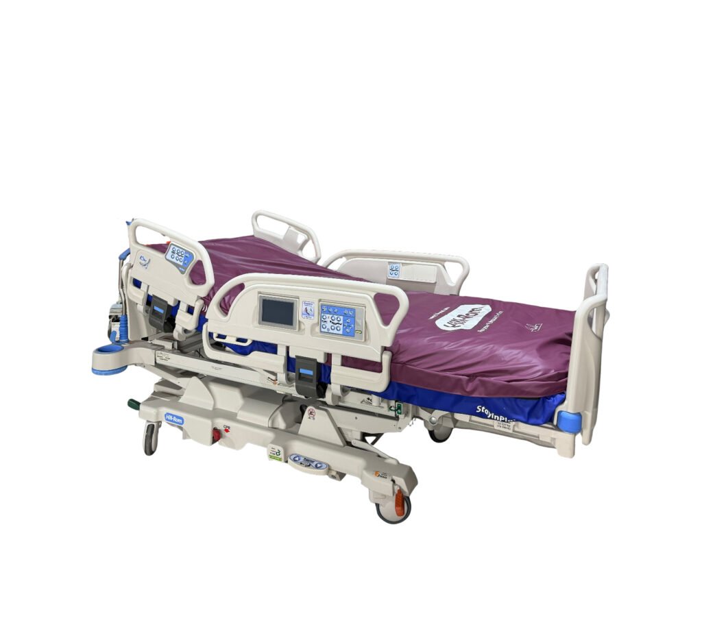 Refurbished Hill-Rom Progressa Pulmonary P7500 ICU Hospital Bed (Option 1A)