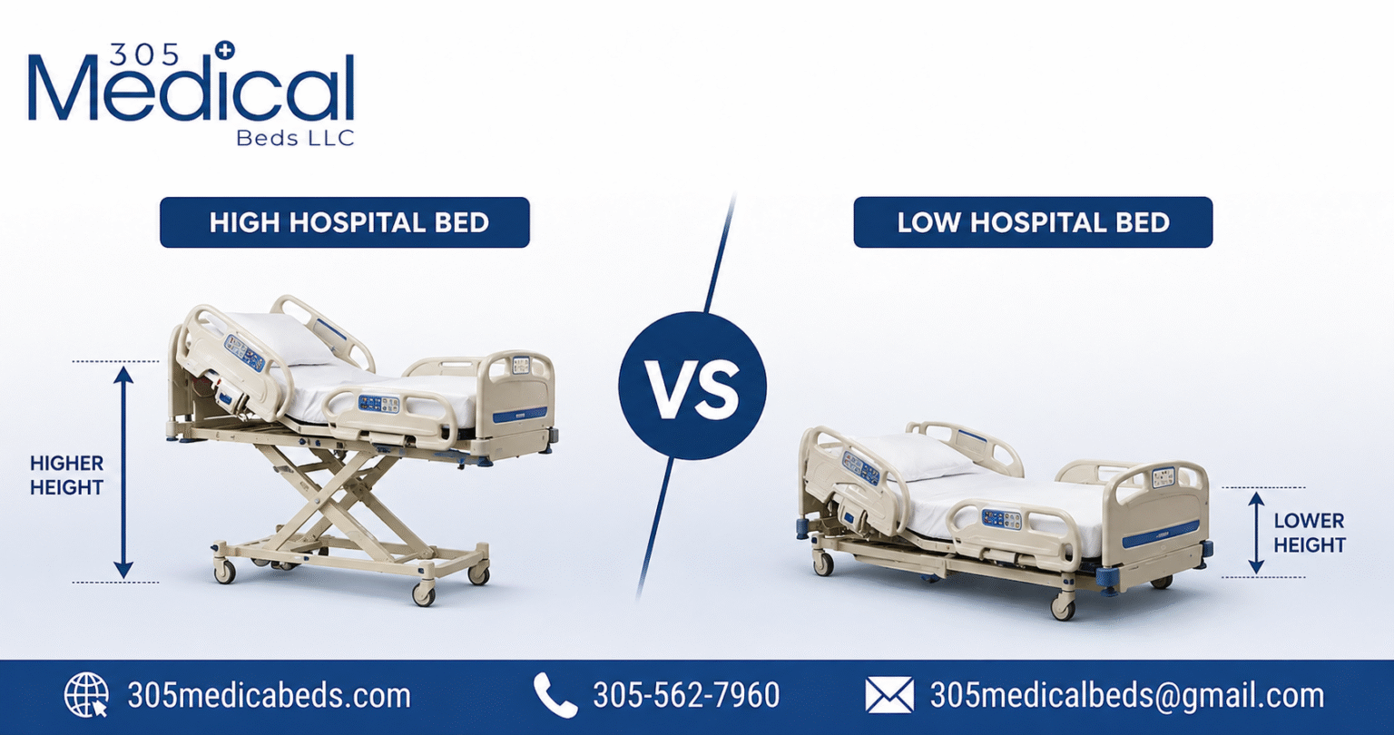 High vs Low Hospital Beds: What's the Difference?